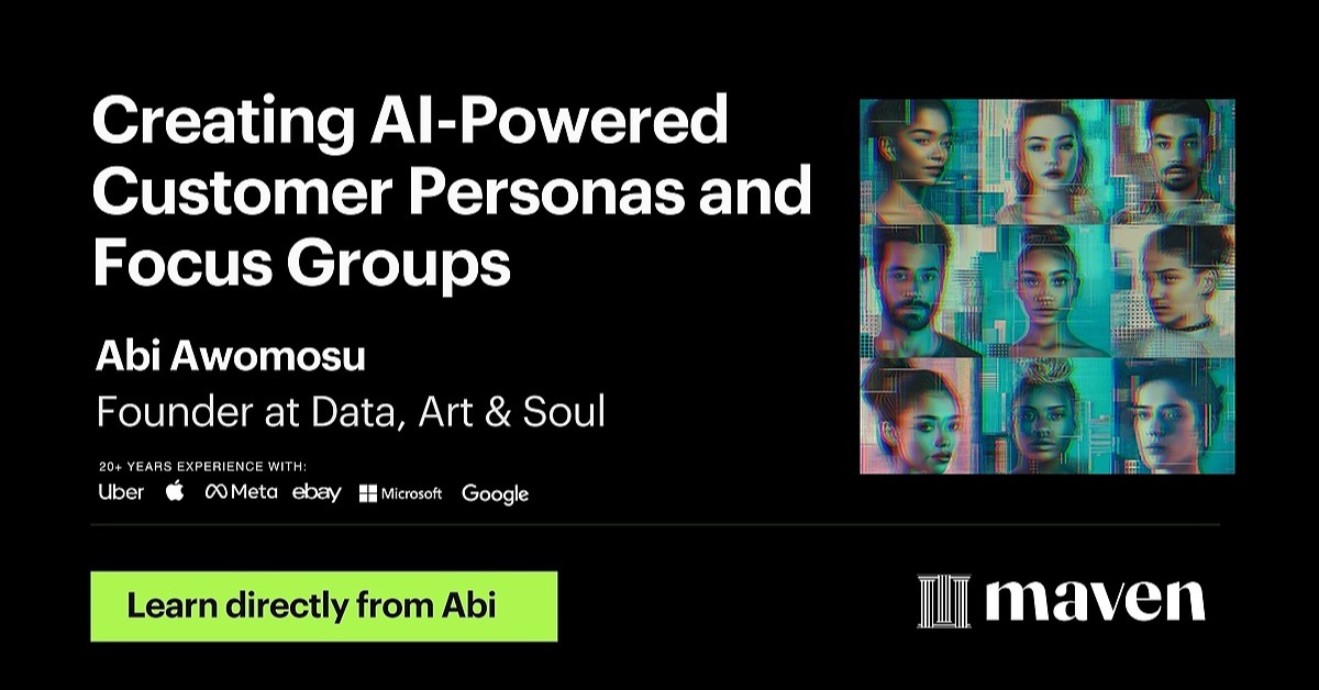 Creating AI-Powered Customer Personas and Focus Groups